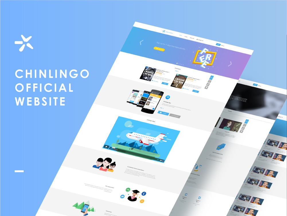 Chinlingo official website_Homrin-站酷ZCOOL