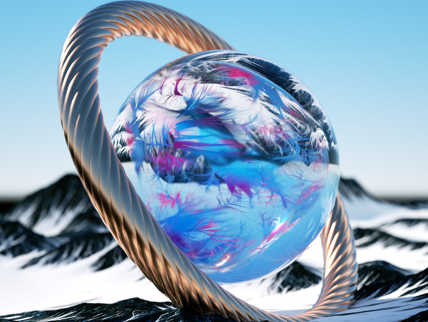 C4D + Daily Render Chapter 01_Dual_shadows-站酷ZCOOL