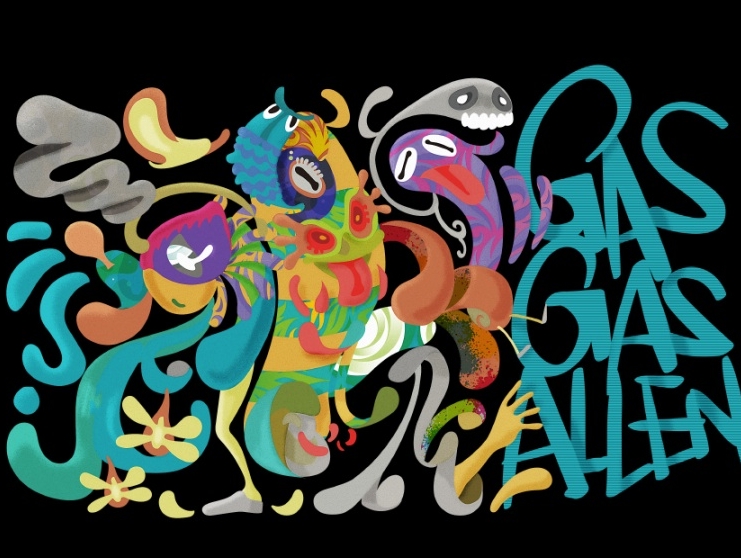 Gas Gas Allens！_咖喱牛-站酷ZCOOL