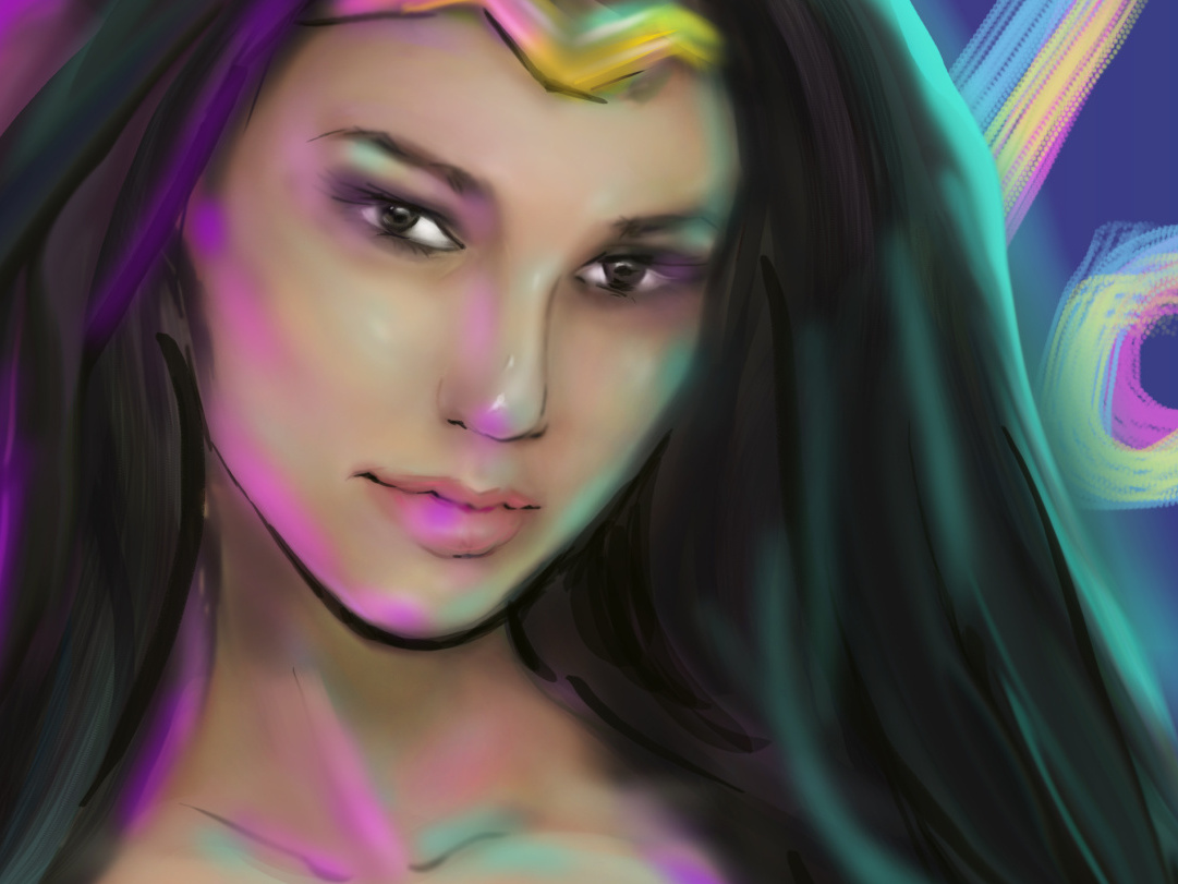 神奇女侠 Wonder Woman～_kira酱-站酷ZCOOL