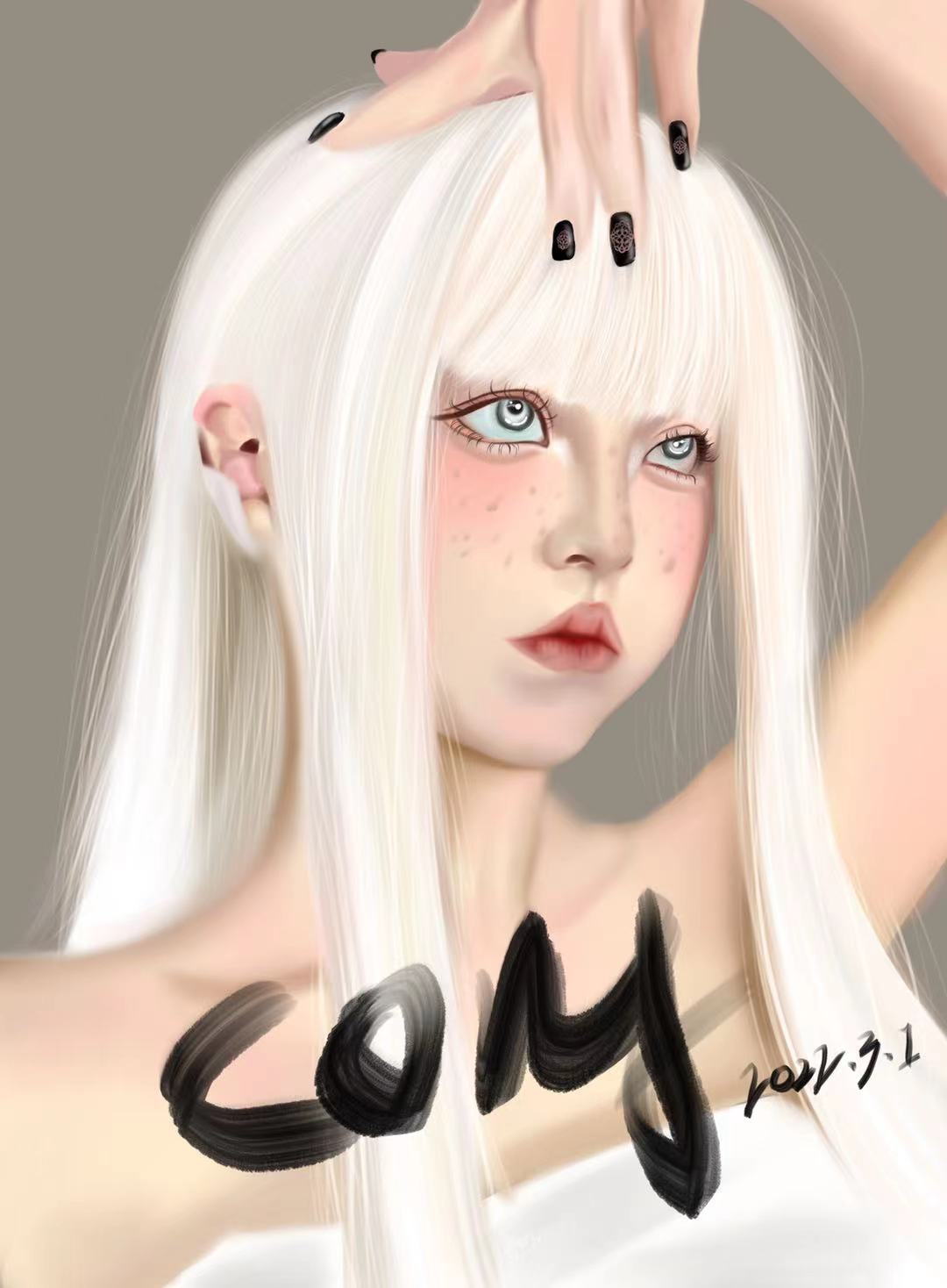 厚涂头像！_李啊李li-站酷ZCOOL