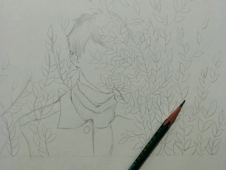 临摹随画。_Vicky夏天-站酷ZCOOL