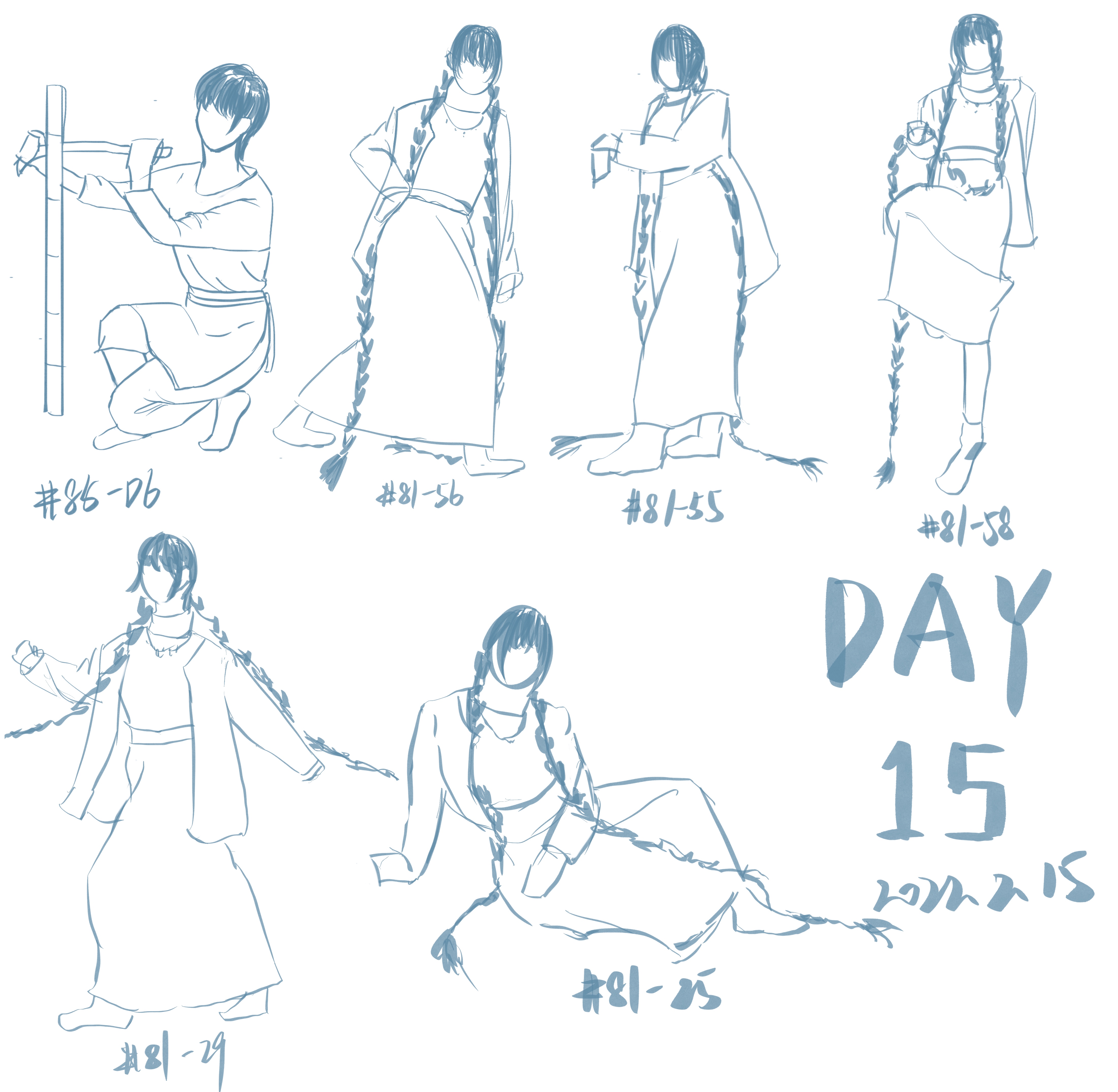 #速写60天挑战赛# day15@速写班长 _临满-站酷ZCOOL