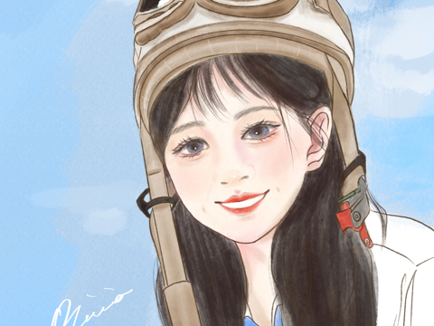 水彩人物_羊力大大仙Olivia-站酷ZCOOL