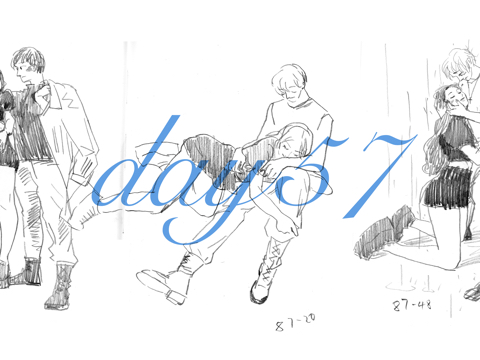 速写60天挑战赛day57_剪刀手爱德田-站酷ZCOOL