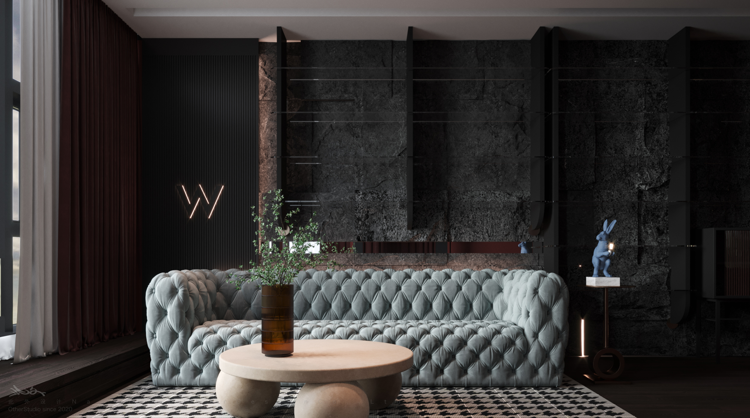 美容院/精装改造_倪鹏飞NEDO-站酷ZCOOL