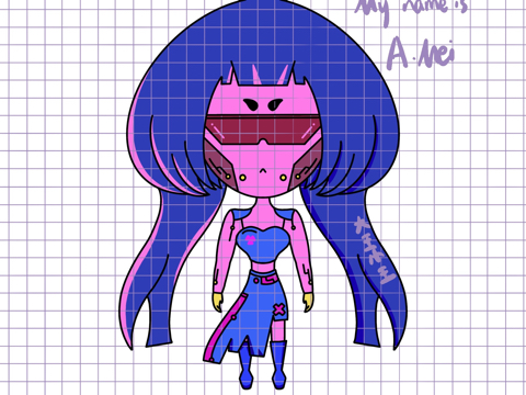 A.Mei系列2_大王小王不吃饭-站酷ZCOOL