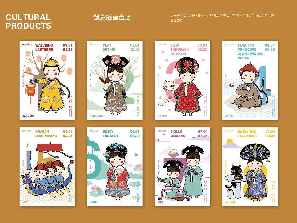 故宫IP文创——皇家的一年_爱吃榴莲光-站酷ZCOOL