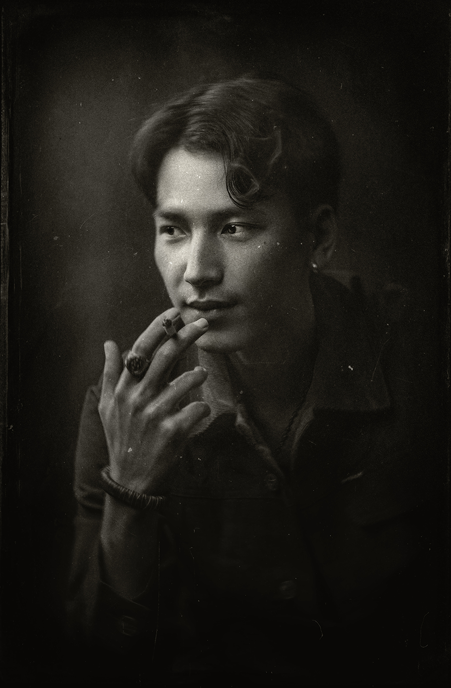 复古肖像_易先森007-站酷ZCOOL