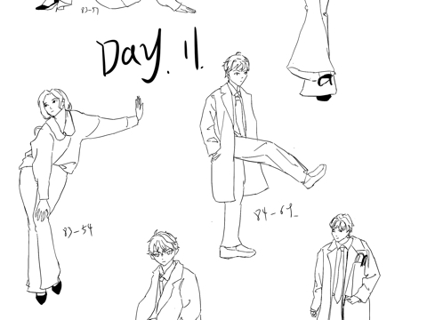 #速写60天挑战赛# day11@速写班长_帝懿歆-站酷ZCOOL