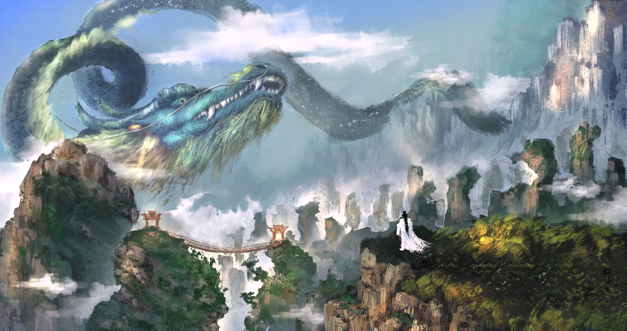 蛟龙_辄净手-站酷ZCOOL