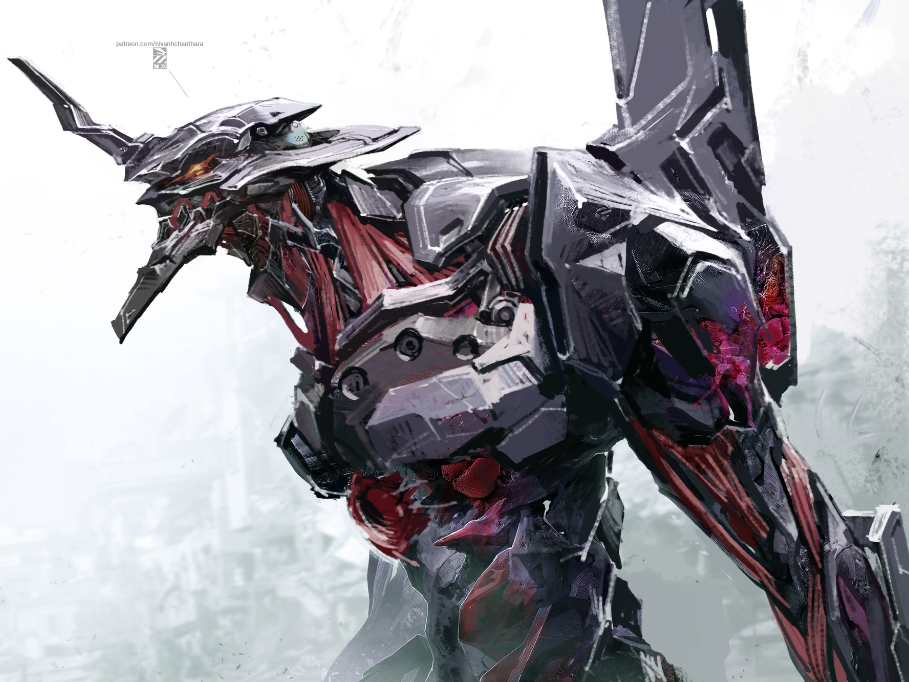 eva初号机同人练习_absence2021-站酷ZCOOL