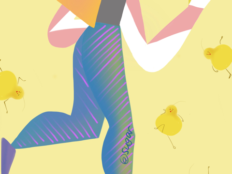 奔跑_蔡菜sugar-站酷ZCOOL