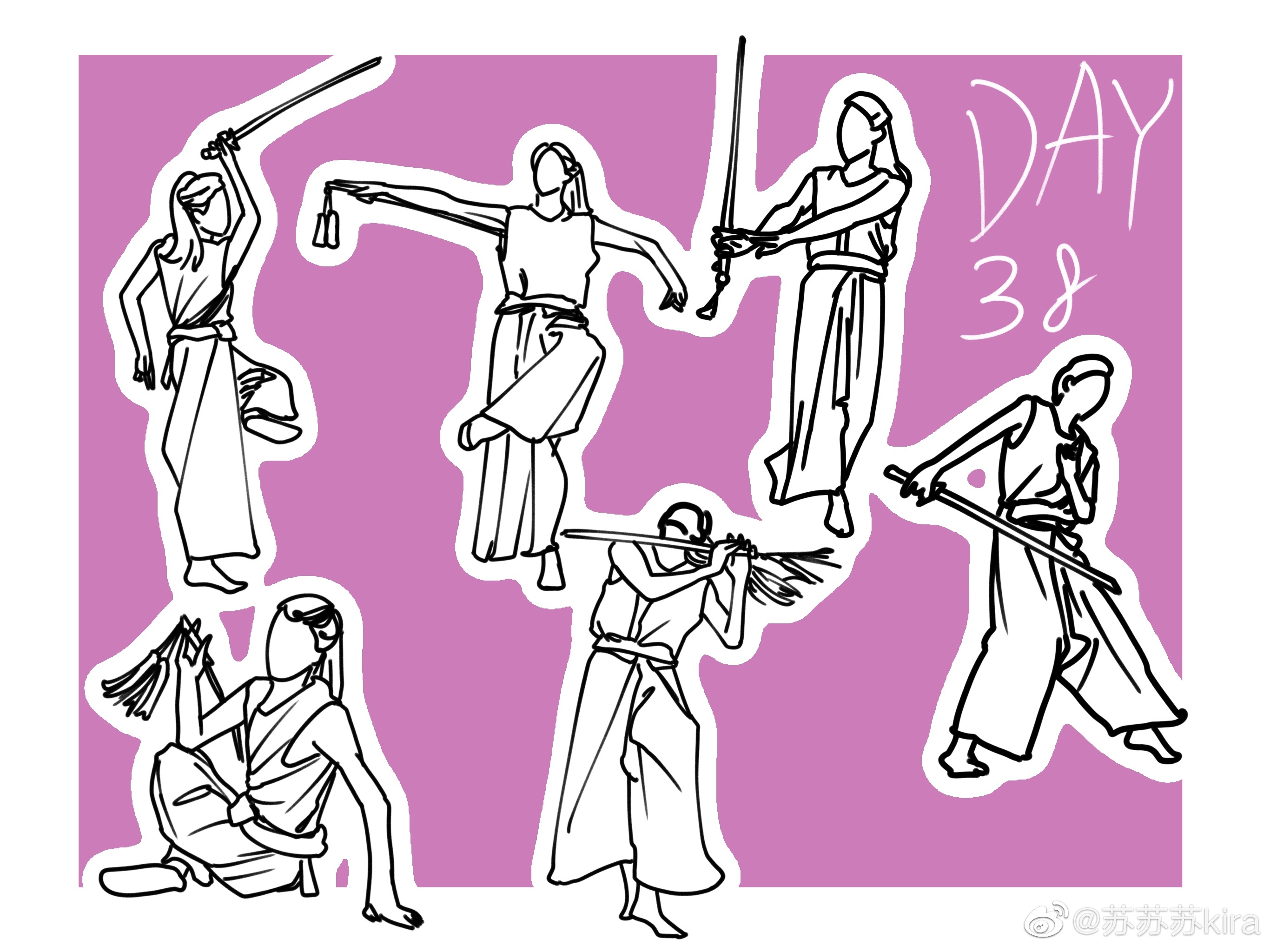 #速写60天挑战赛#day38@速写班长 _叁肆叁-站酷ZCOOL