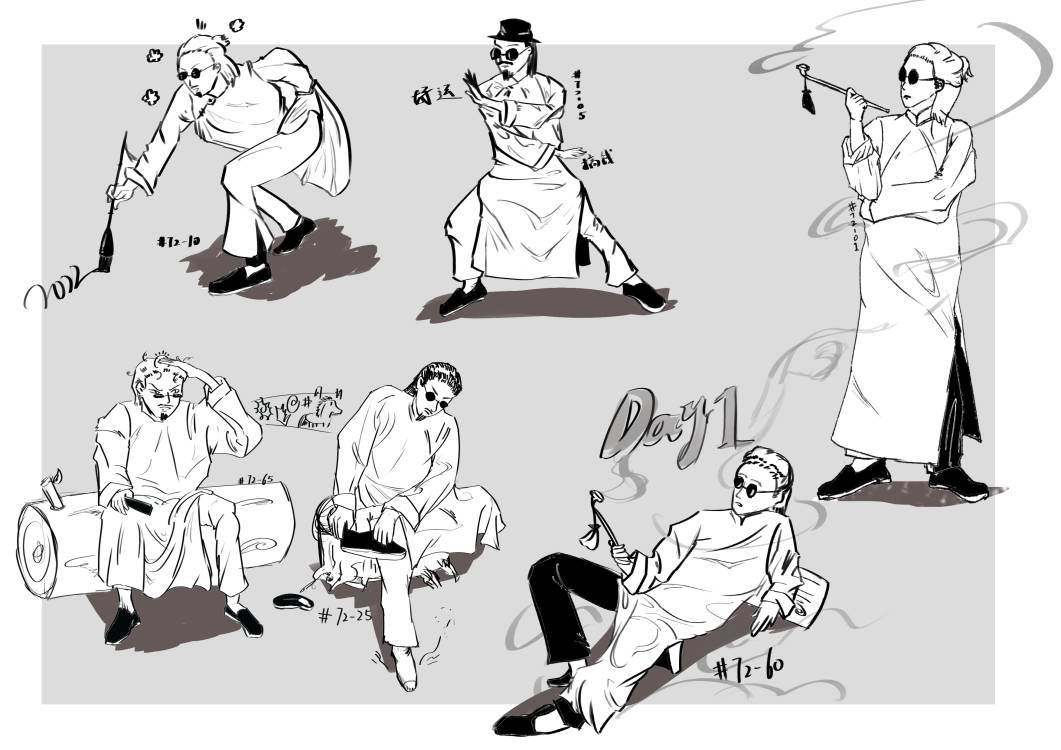 #速写60天挑战赛 Day01 @速写班长_不识君三天没吃饭-站酷ZCOOL