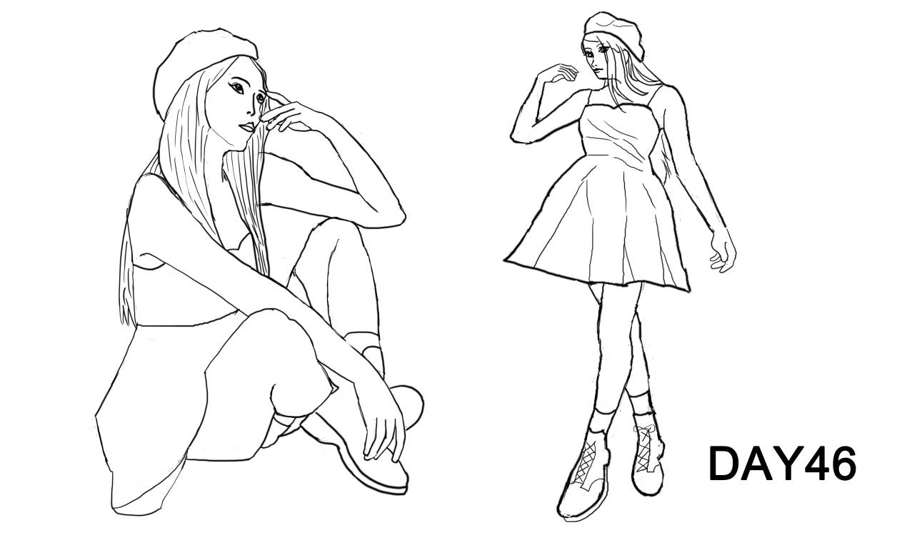 #速写60天挑战赛#day46@速写班长_九墨2022-站酷ZCOOL