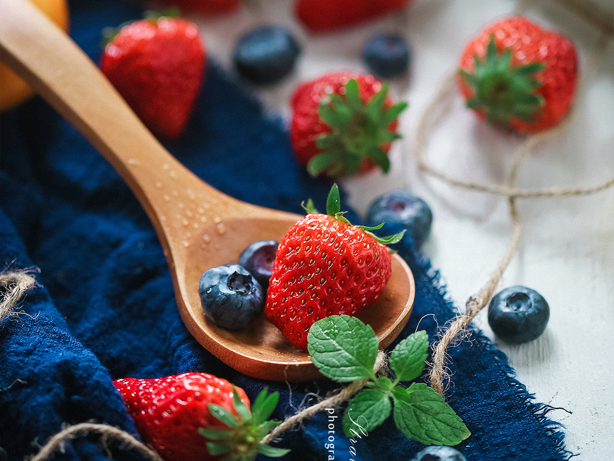 草莓盛宴！strawberries_CHEN摄影工作室-站酷ZCOOL