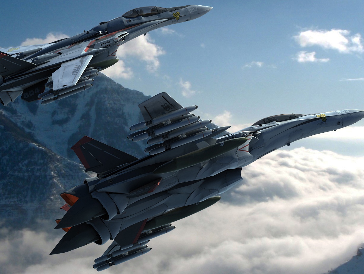 VF-25 MESSIAH_dzpfire-站酷ZCOOL