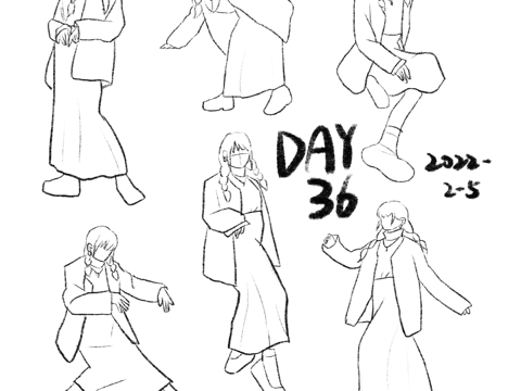 ＃速写60天挑战赛＃day36_scoriae-站酷ZCOOL