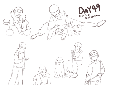 #速写60天挑战赛#day49@速写班长_树言yukikun-站酷ZCOOL