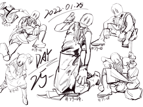 #速写60天挑战赛# day25@速写班长_百慕涟-站酷ZCOOL