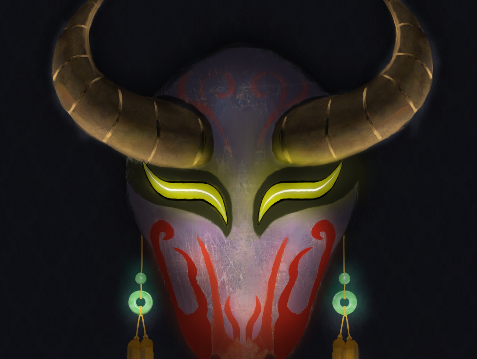 邪神面具_KNIGHT_TANG-站酷ZCOOL