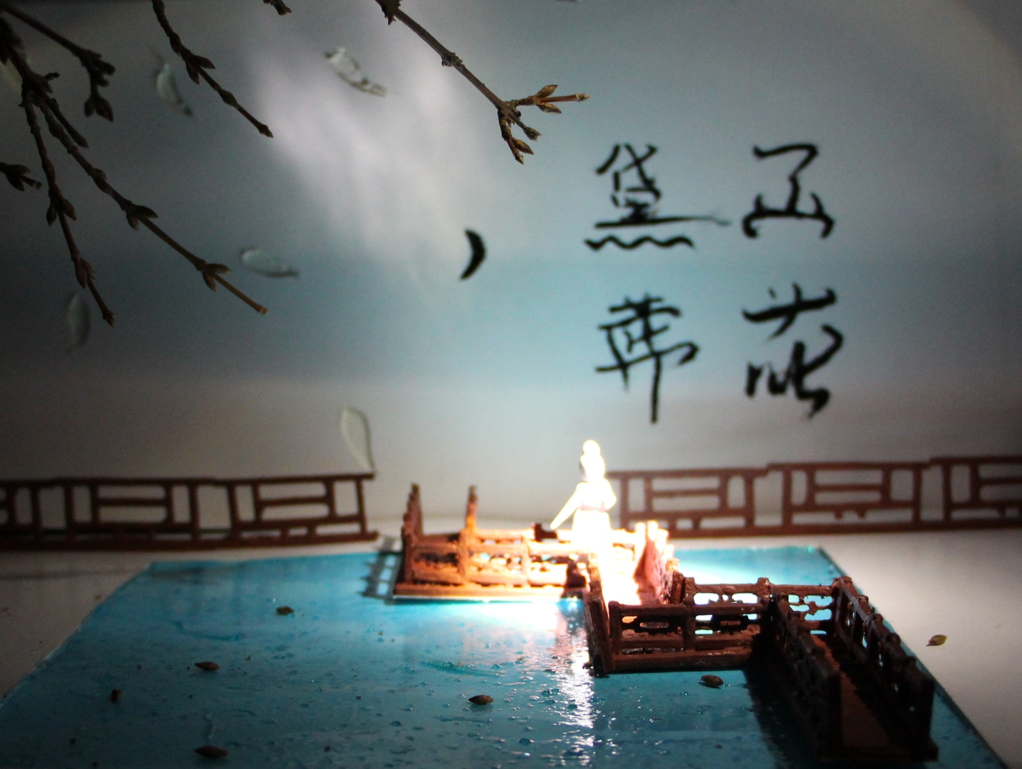 黛玉葬花舞台设计_VIcKI小乐-站酷ZCOOL