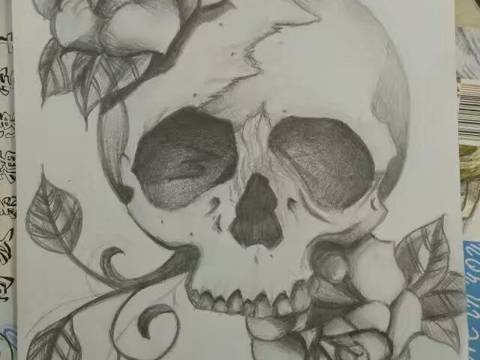 骷髅:skull:_Vicky_Song-站酷ZCOOL