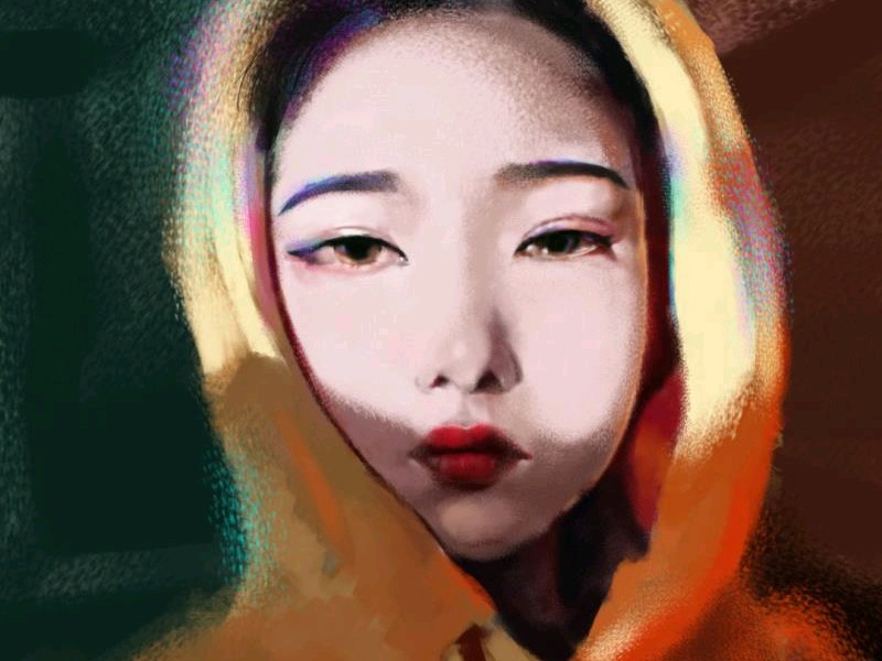 少女_山猪dwd-站酷ZCOOL