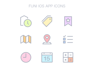 FUNI APP ICONS_IvanID-站酷ZCOOL