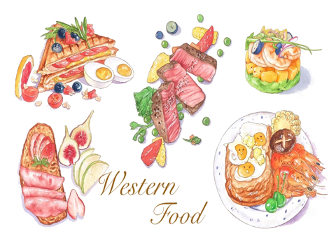 手绘｜水彩团练_SASA不吃糖-站酷ZCOOL