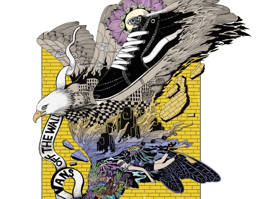 VANS & Fly high_吉里-站酷ZCOOL