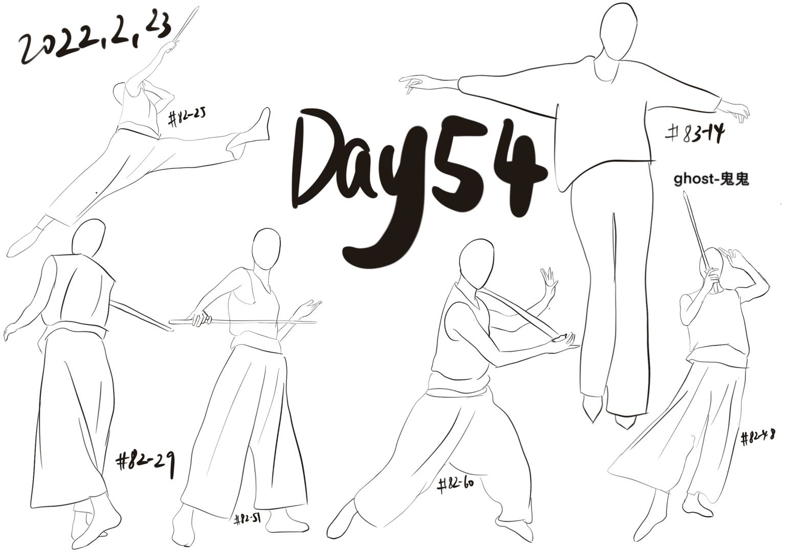 #速写60天挑战赛# Day54@速写班长_kghost-站酷ZCOOL