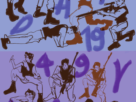 Day19/49 速写挑战12/13期_山林木之鸡-站酷ZCOOL