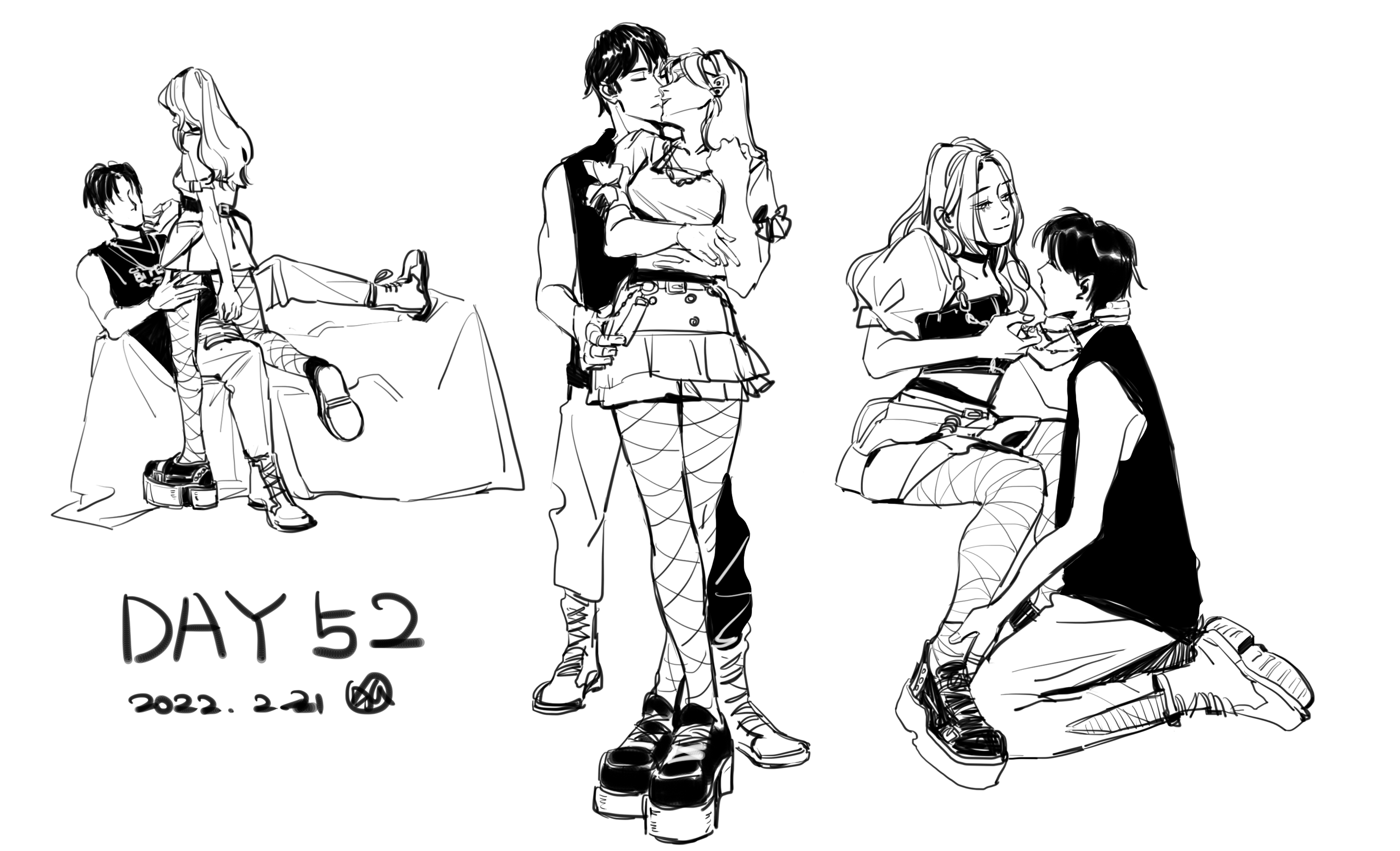 速写挑战day52_浅墨画押-站酷ZCOOL