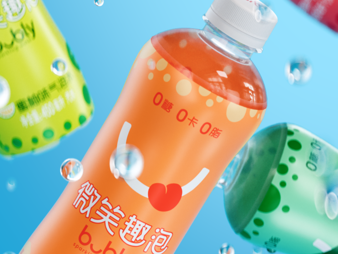 Bubly微笑趣泡产品展示_MotionForce-站酷ZCOOL