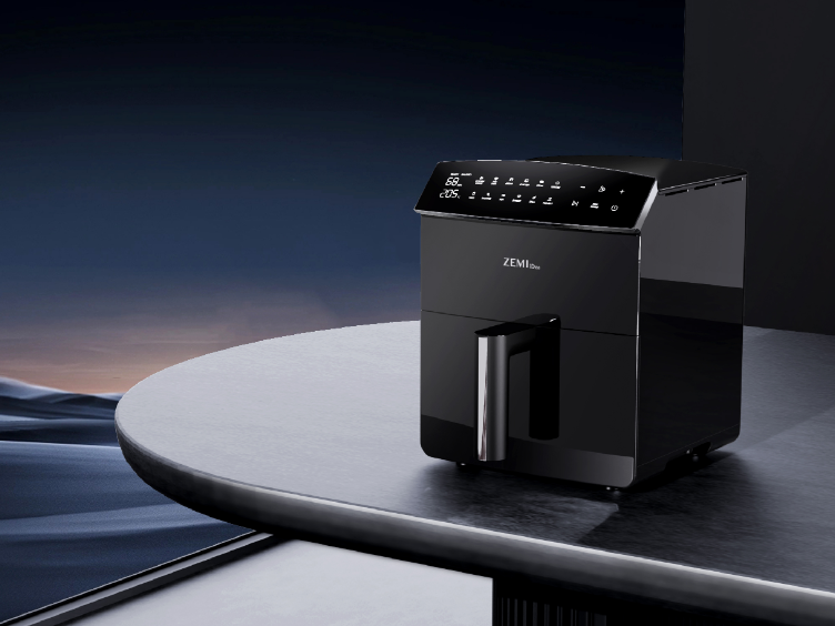 4.5L空气炸锅——ZEMI泽米设计_ZEMIDEA泽米设计-站酷ZCOOL