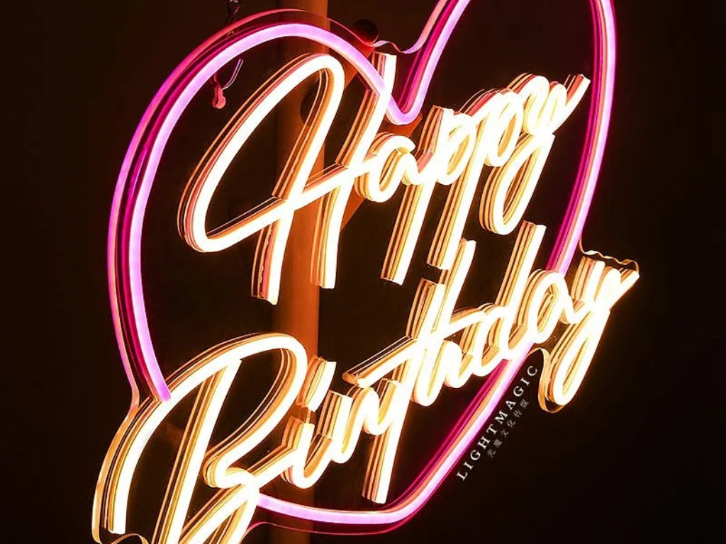 霓虹灯拍摄_肯德基推销员-站酷ZCOOL