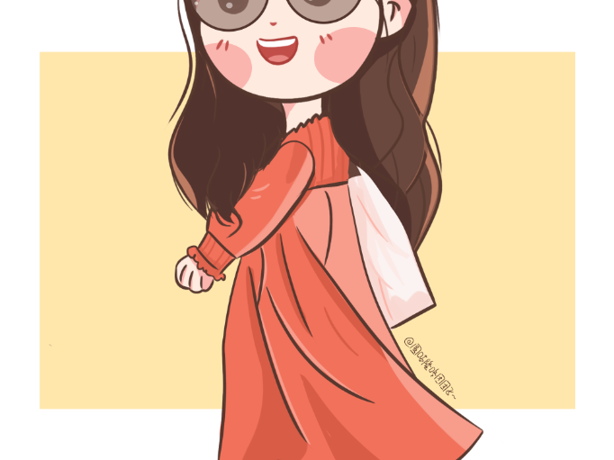 插画60天打卡挑战-Day4_圆咕隆咚团团子-站酷ZCOOL