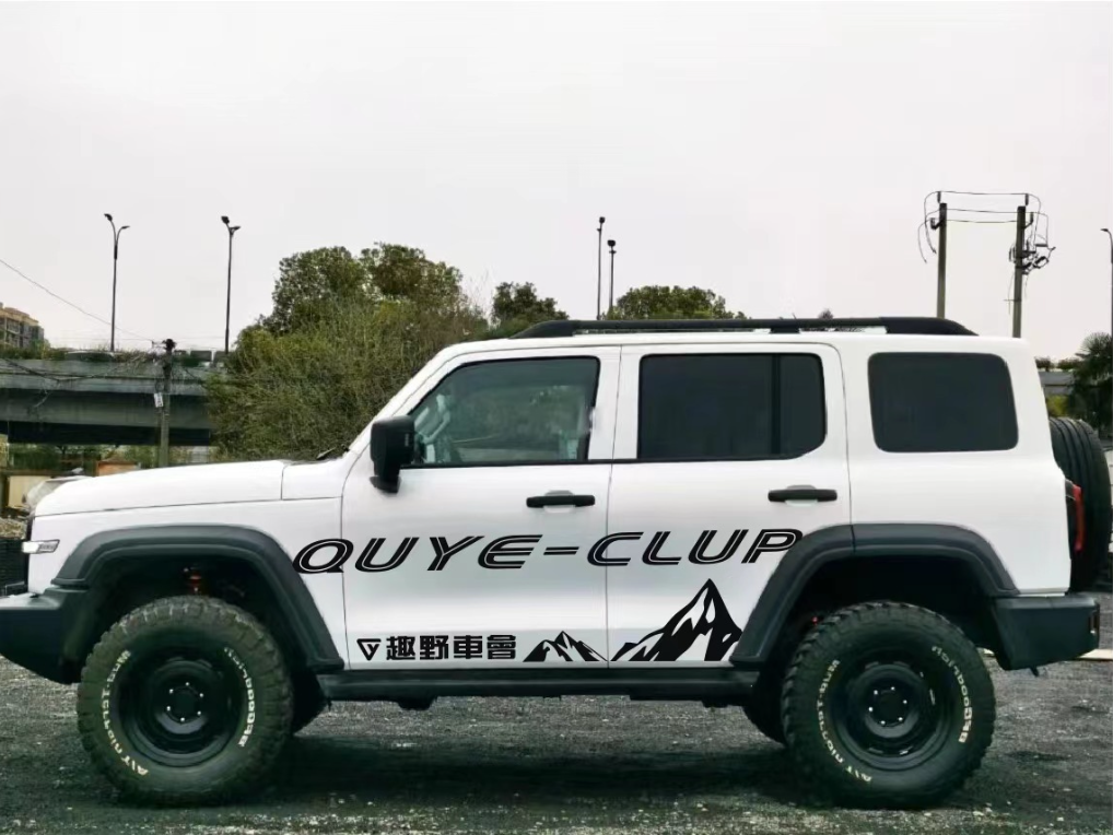 坦克300车贴设计_老皮皮说皮就皮-站酷ZCOOL