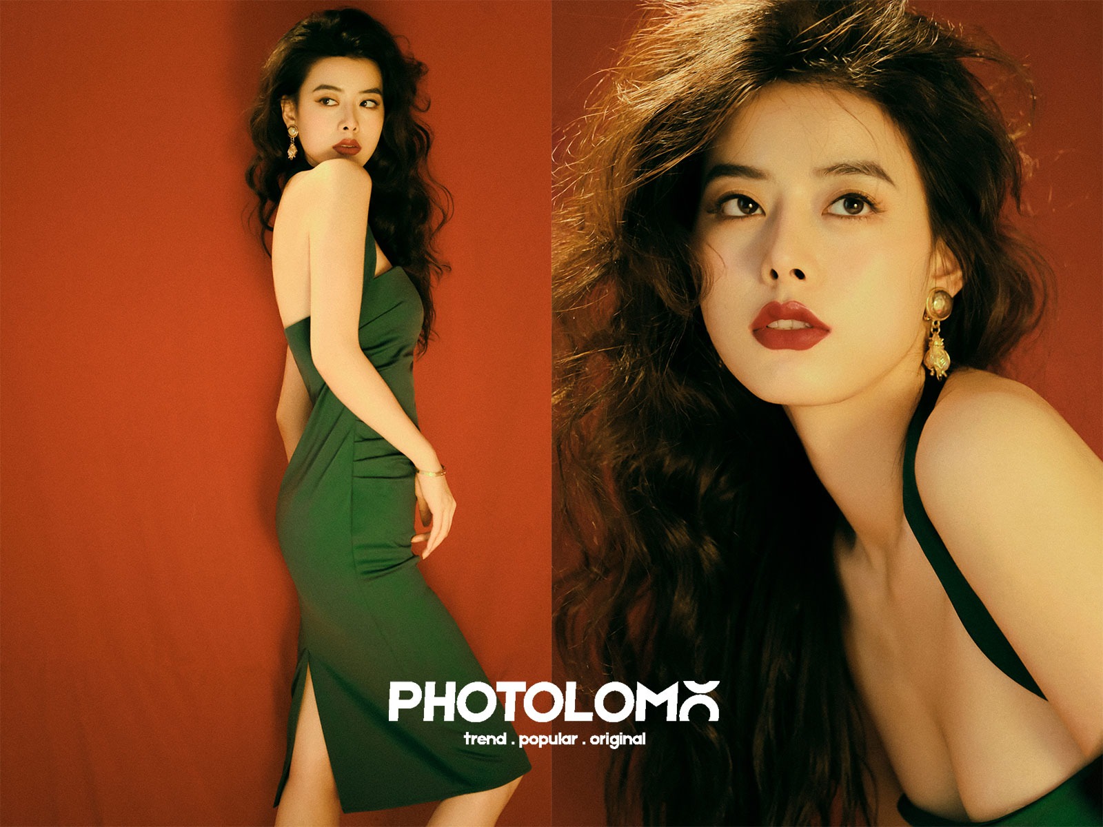 被惊艳到！港风复古写真也太太太beautiful~_遇见YUJIAN-站酷ZCOOL