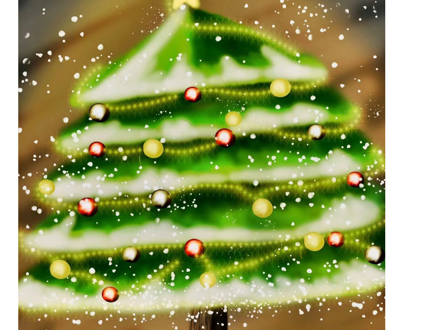 圣诞树_Lin画渣一枚-站酷ZCOOL