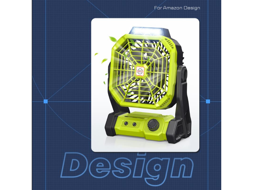 露营灯光风扇_不爱吃青菜Sama-站酷ZCOOL