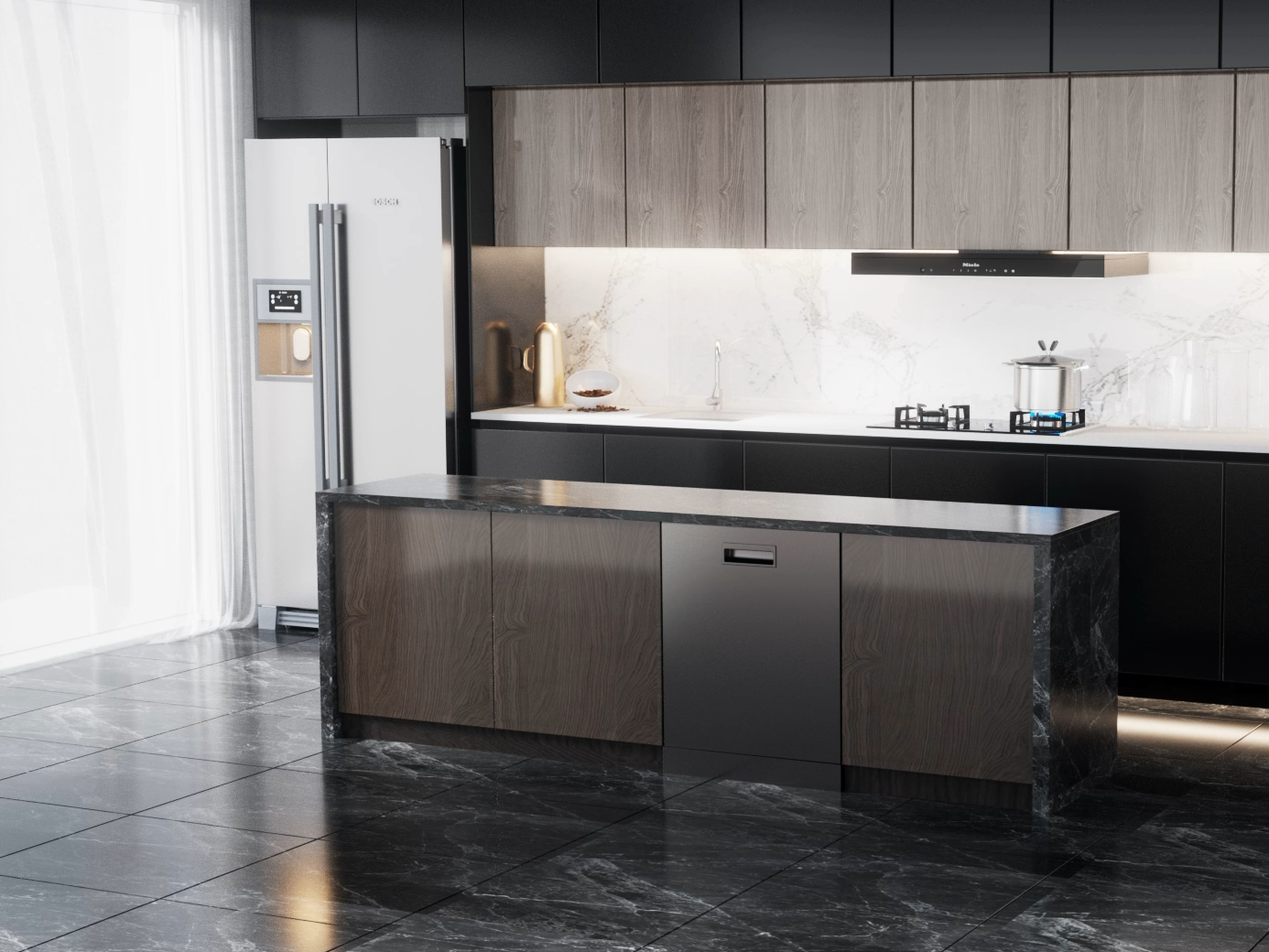 YEDE洗碗机三维产品动画_EmoPoi-站酷ZCOOL