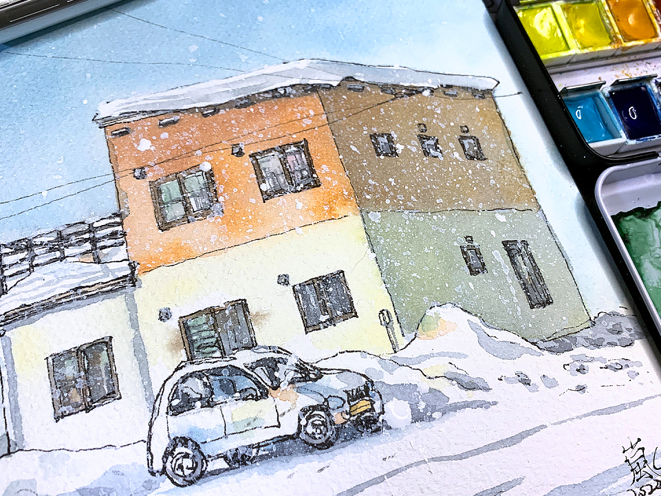 城市街景NO.5_嵐Lan_-站酷ZCOOL