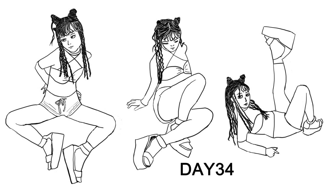 #速写60天挑战赛#day34@速写班长_九墨2022-站酷ZCOOL