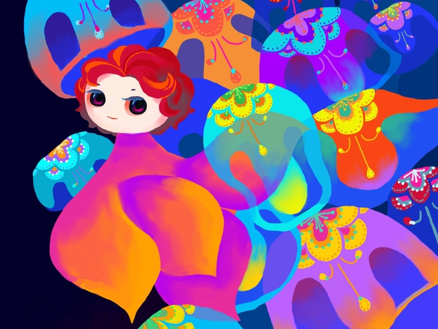 悬崖上的金鱼姬-部分_yoko岑岑-站酷ZCOOL