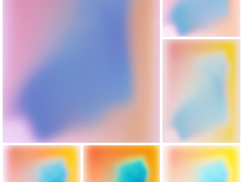 今天做的渐变小羊_ppy瑜-站酷ZCOOL