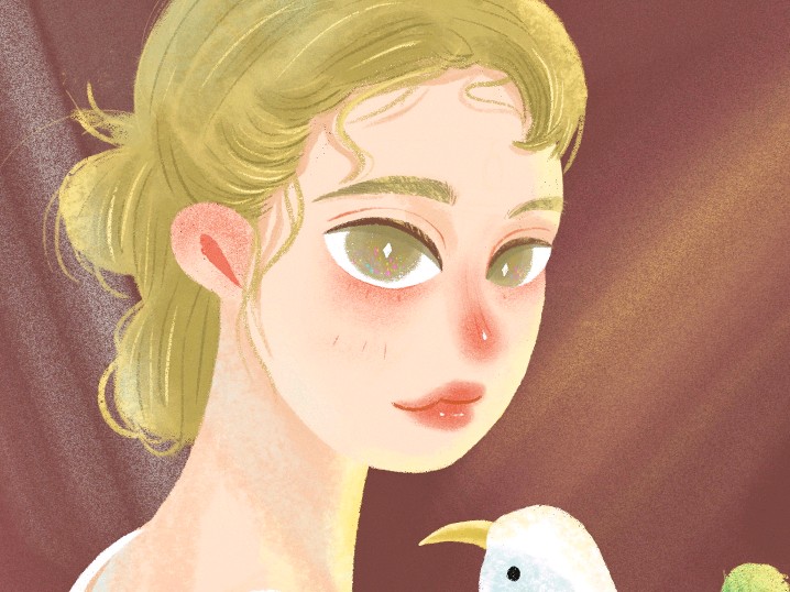 扁平头像插画_小仲fffff-站酷ZCOOL