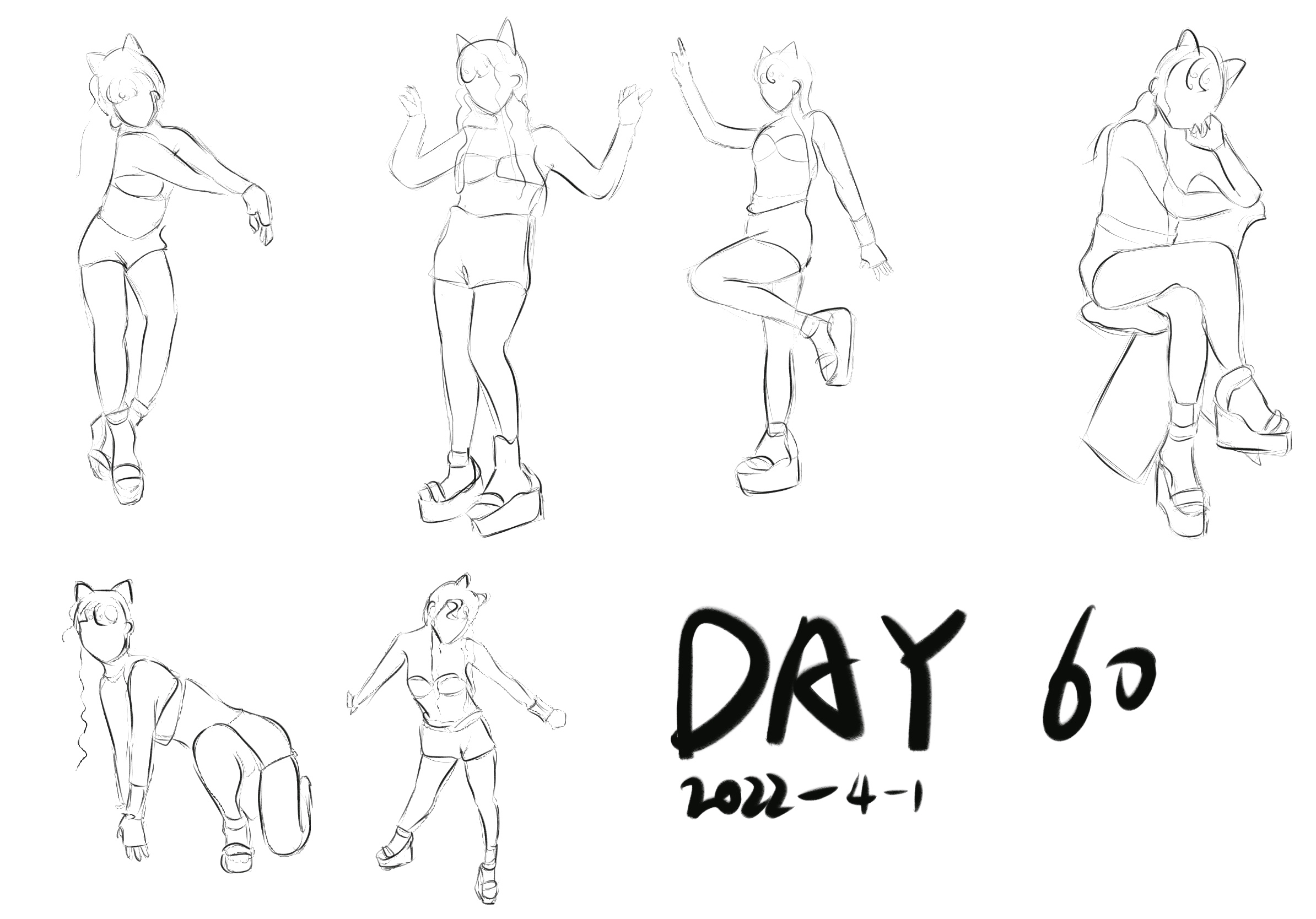 #速写60天挑战赛# day60@速写班长_海榆-站酷ZCOOL